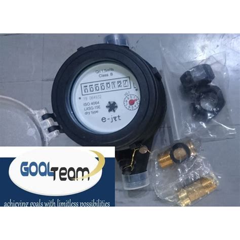 Water Meter Liter Meter Reading For Water Refilling Station 1 2 In