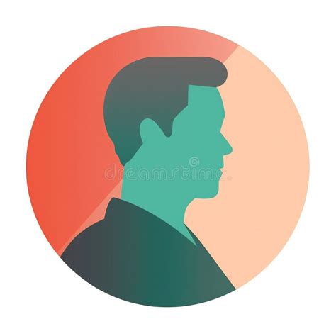 A Round Vector User Image To Represent A Generic User Generative Ai