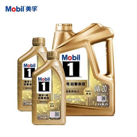 官方旗舰mobil美孚1号劲擎表现超金0w 20 6l Api Sp级全合成机油虎窝淘