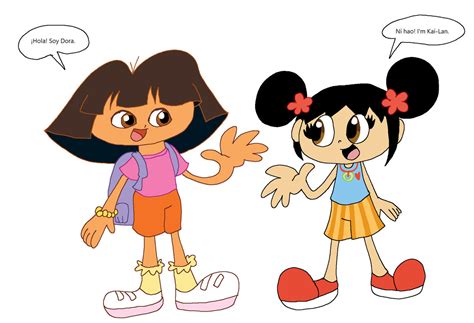 Dora And Kai Lan By Lapisfan2055 On Deviantart