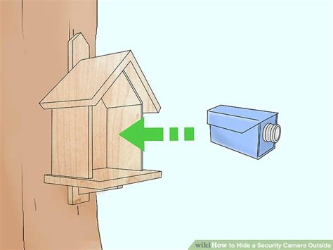 How To Hide A Security Camera Outside Steps With Pictures