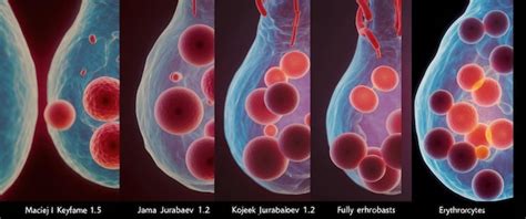 Visual Sequence Depicting The Gradual Loss Of An Organ At A Microscopic