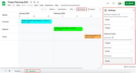 Using Timeline View In Google Sheet For Your Effective Project Management Street Smart