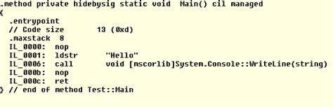 Net Framework Clr Common Language Runtime Infosec