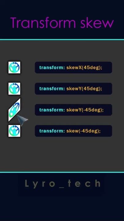 Css Transform Skew Css Transform Skew Html Web Youtube