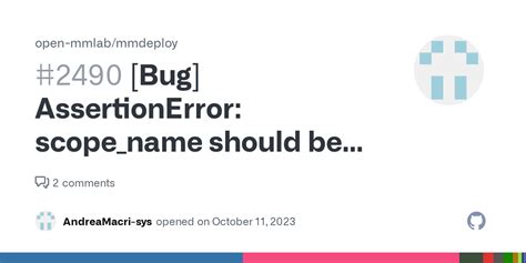 Bug Assertionerror Scopename Should Be A String But Got None