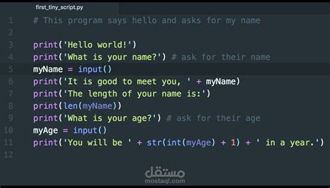 برمجة وأتمتة المهام بلغة Python مستقل