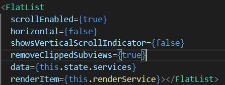 Flatlist Not Showing All Items On V Issue Facebook React Native GitHub