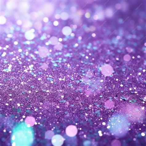 Premium Photo Purple And Blue Glitter Background With Small White