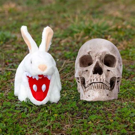 Toy Vault Monty Python Electronic Plush Toy Rabbit With Big Pointy