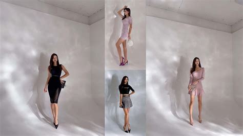 여성의류 오피스룩 패션 촬영 현장 직캠 룩북 하이디바 Youtube