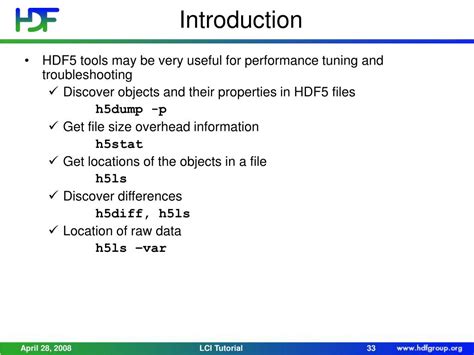 Ppt Introduction To Hdf5 Tools Powerpoint Presentation Free Download Id5805908