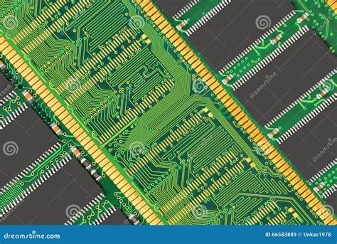 Ram Memory Background Stock Image Image Of Detail Industry 66583889