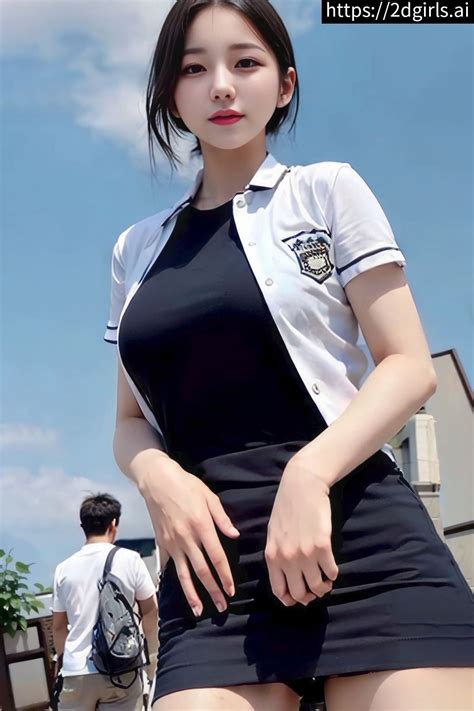 요즘 여고생들 일진언니 스타일 교복 패션 투디걸스 Ai룩북 In 2024