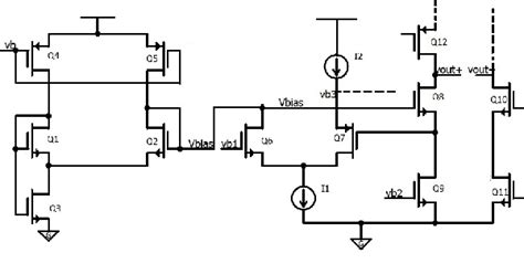 Figure 6 From A Low Voltage Cascode Biasing Circuit With Gain Boosting Semantic Scholar