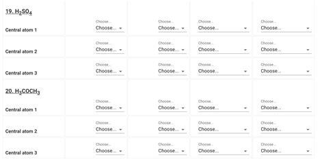 Draw The Lewis Structure For Each Molecule Identify Chegg Com