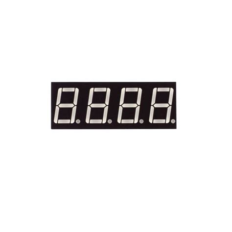 056 Inch Red 4 Digit 7 Segment Led Display Cc 12pin 2 Pcs Buy Online