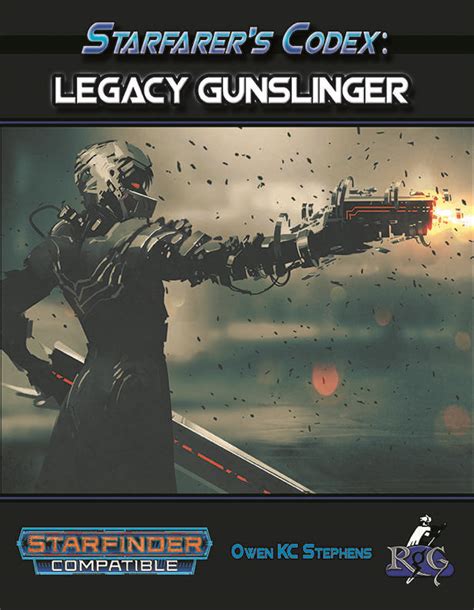 Starfarer S Codex Legacy Gunslinger Rogue Genius Games Starfinder