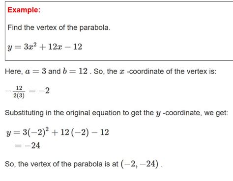 Vertex Formula TRUNG TÂM GIA SƯ TÂM TÀI ĐỨC HOTLINE 091 6265 673