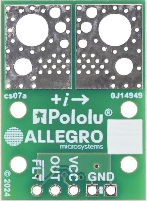 Ct433 Hswf20mr Tmr Current Sensor Compact Carrier 20a To 20a 3 3v Buy In Australia Pololu