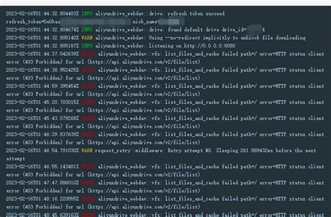 阿里云盘封禁第三方客户端 Issue messense aliyundrive webdav GitHub