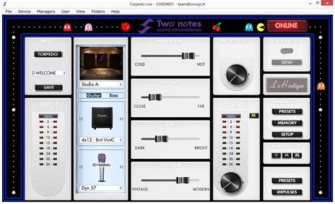 Torpedo Remote 3 Two Notes Audio Engineering Torpedo Remote 3