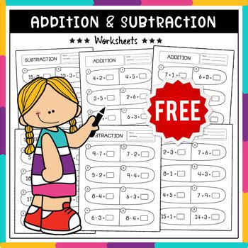 Free Addition Subtraction Basic Math Fact Fluency Assessment Addition Skills