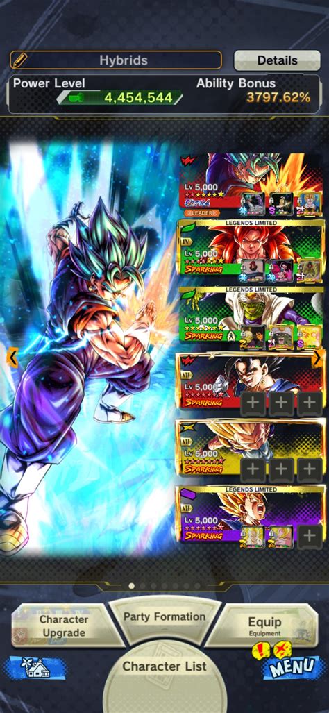 Should I Replace Anyone On The Bench Thinking Lf Ssj3 Goku Over Gotenks Or Sv But Just Wanted