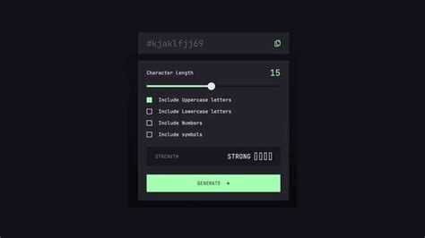Password Generator App In Html Css And Javascript