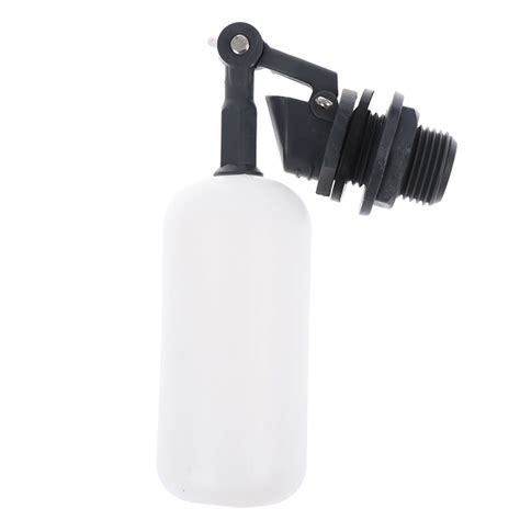 새로운 12 인치 플라스틱 미니 플로트 볼 밸브 1 개 자동 공급 채우기 물고기 탱크 수족관 물 가습기 밸브 차단