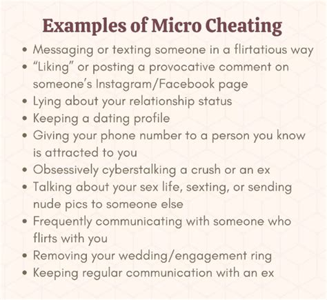 Micro Cheating Examples Signs And Coping Strategies