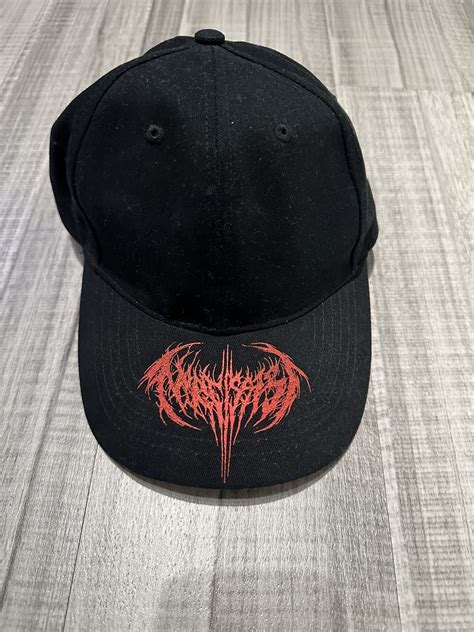 Playboi Carti Narcissist Hat Black Red Grailed