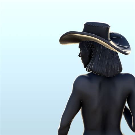 Half Naked Woman Crouching With Revolver Nsfw Sexy Six Gun Sound Desperado Old