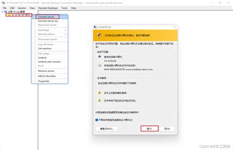 Remote Desktop Connection Manager292 安装基本使用 Csdn博客