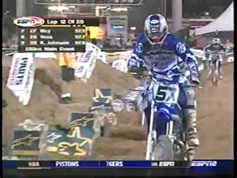 2003 Las Vegas 250cc Main Ricky Carmichael Goes For Supercross Title