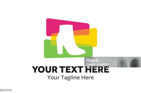 여성 신발 로고 여성 신발 간단한 로고 창조적 인 디자인과 플랫 스타일 색상 정체성과 비즈니스를위한 신발 로고 창조적 인 디자인