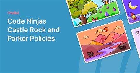 Code Ninjas Castle Rock And Parker Policies