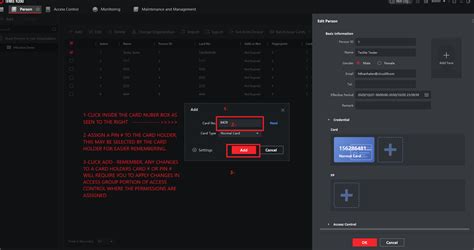 Pin Code Setup For Hikvision Keypad Readers Including Ds K170hpk