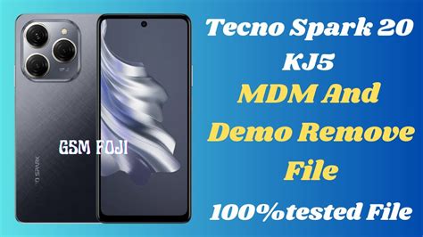 Tecno Spark Kj Flash File Mdm And Demo Mode Remove File Tested File By Gsm Foji Youtube