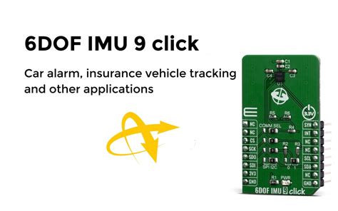 6DOF IMU 9 Click Mikroe
