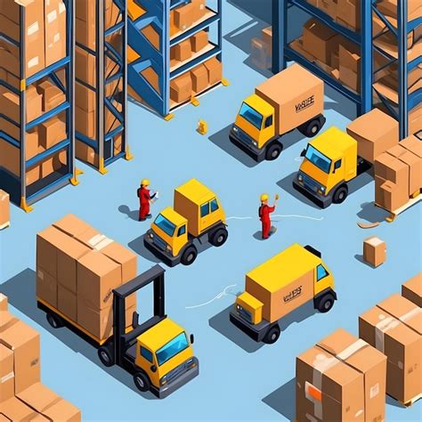 Warehouse Icons Storage Facility Symbols Warehouse Management Inventory