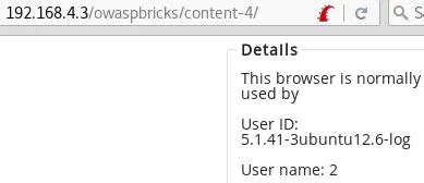 Owasp Broken Web Apps Owasp Bricks Challenge Walkthrough Pentester Land