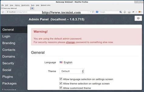 Rainloop Webmail A Modern Fast Web Based Email Client For Linux