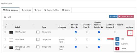 Field Validation Process