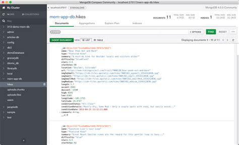a gui for mongodb with compass community objectrocket