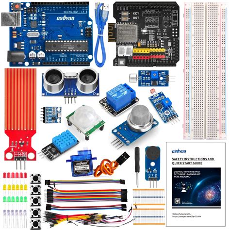 wifi internet of things learning kit for arduino include