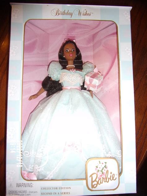 Birthday Wishes Barbie Collector Edition Second In A Series African