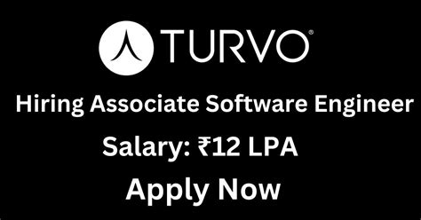 Turvo Hiring Associate Software Engineer Apply Now