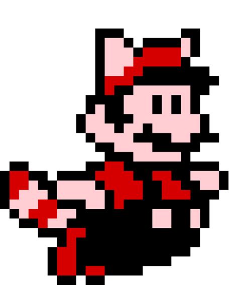 Pixilart Super Mario Bros 3 Mario Flying By The Mario Guy