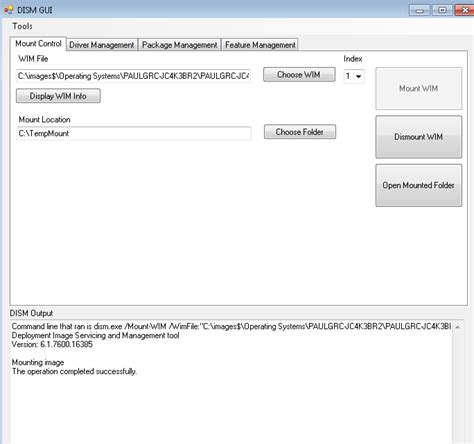 Easily Add Drivers And Updates To Images With GUI DISM Deployment Ninj